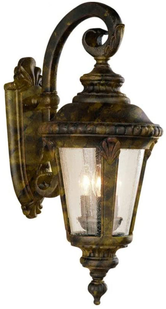 Trans Globe 5044 BG Commons Traditional Black Gold Exterior Wall ...