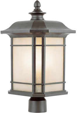 Trans Globe 5824 San Miguel Exterior Lamp Post Light Fixture - TRA-5824