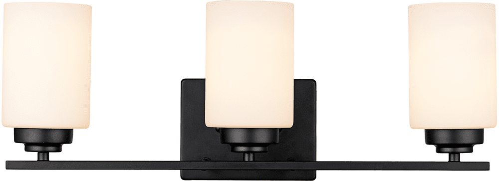 Trans Globe 70523 BK Mod Pod Black 3-Light Bathroom Lighting Fixture ...