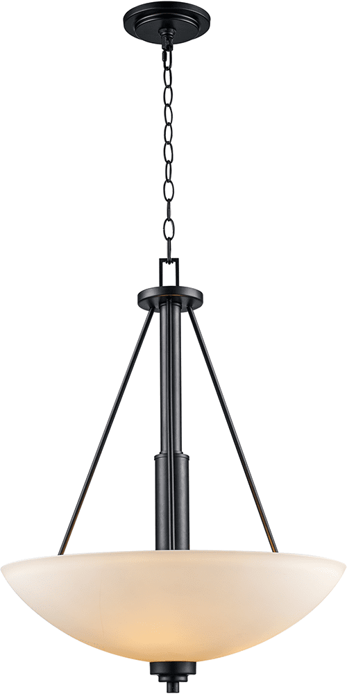 Trans Globe 70528 BK Mod Pod Black Ceiling Pendant Light - TRA-70528-BK