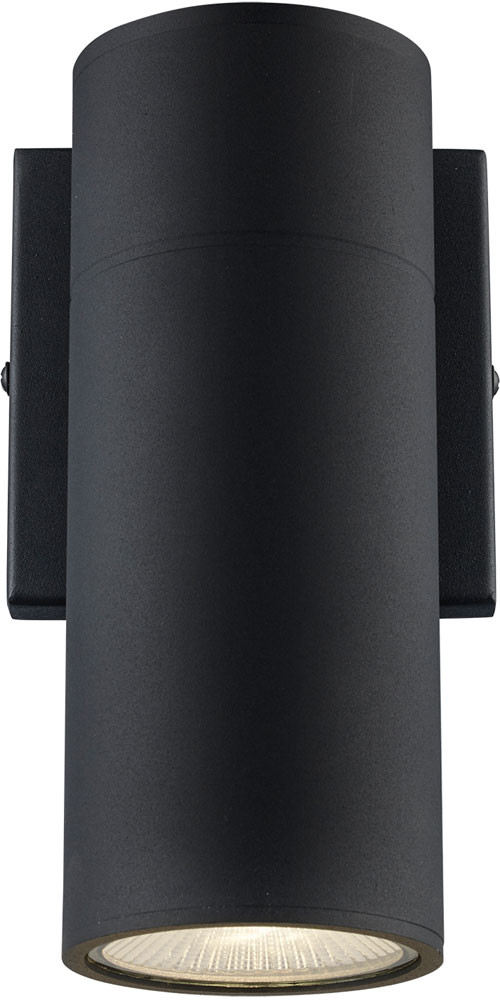 Trans Globe ADA-LED50020 BK Compact Contemporary Black LED Outdoor Wall ...