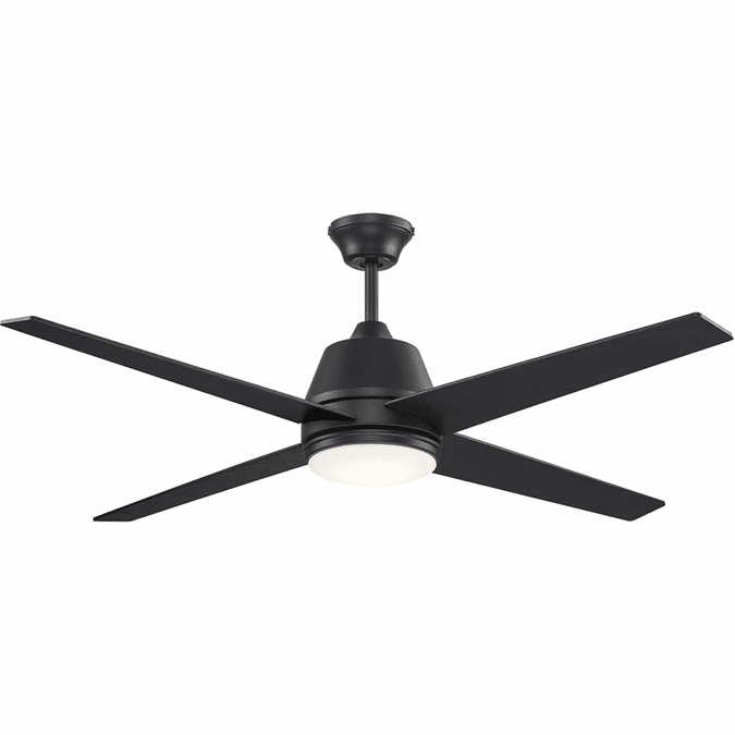 Trans Globe F-1026 BK Mammoth Black LED 52" Ceiling Fan - TRA-F-1026-BK