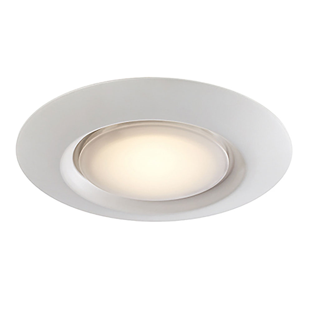 Trans Globe LED-30021-1 WH Vanowen White LED Disc Light - TRA-LED-30021 ...