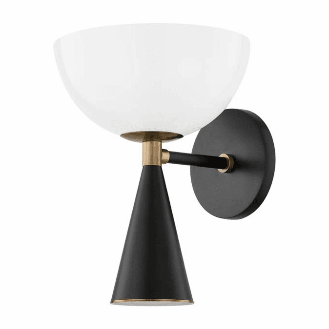 Troy B1511-PBR/SBK Payson Modern Patina Brass Lighting Sconce - TRO ...