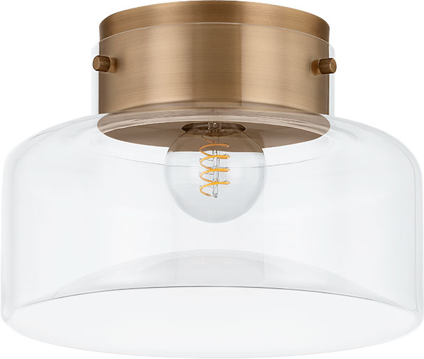 Troy C2113-PBR Bellow Modern Patina Brass Ceiling Light - TRO-C2113-PBR