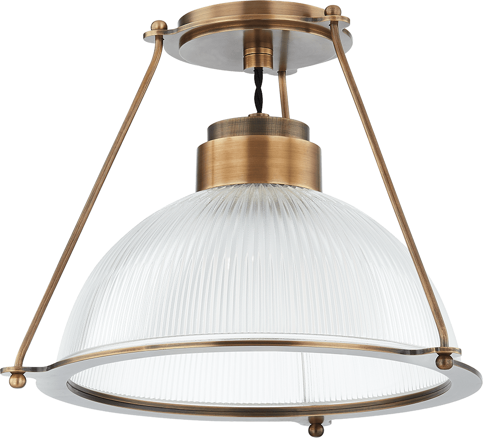 Troy C2115-PBR Glint Patina Brass Ceiling Lighting - TRO-C2115-PBR