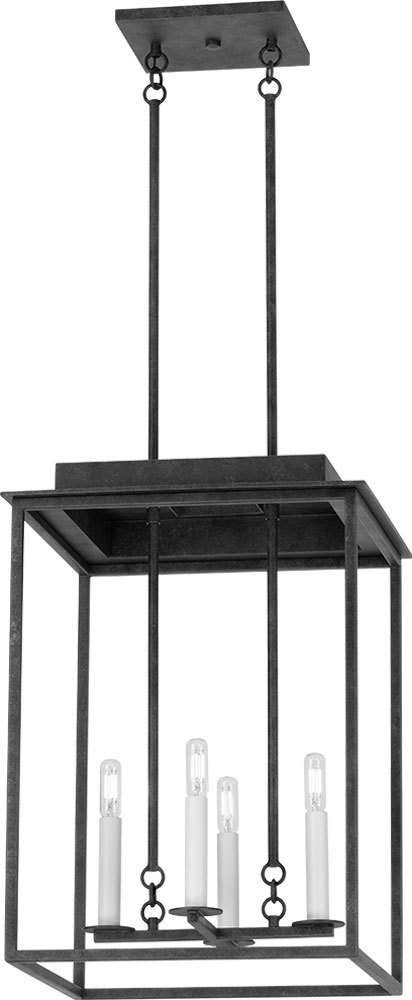 Troy F3116-FRN Hart Contemporary French Iron Foyer Light Fixture - TRO ...