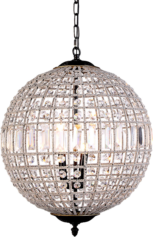 Urban Classic 1205D24DB-RC Olivia Dark Bronze Lighting Pendant - URB ...