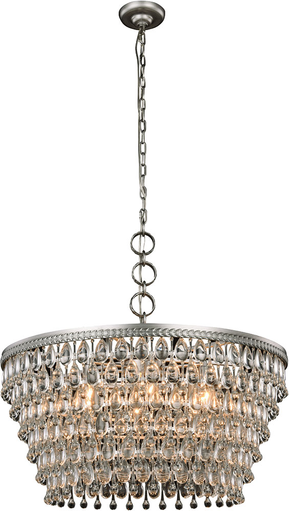 Urban Classic 1219D28AS-RC Nordic Antique Silver 28" Drop Lighting ...