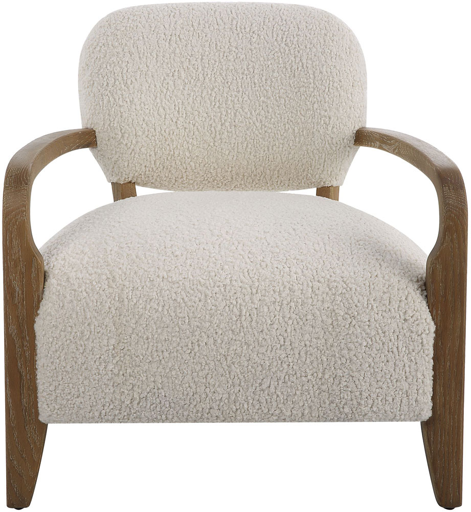 Uttermost 23772 Telluride White Chair - UTT-23772