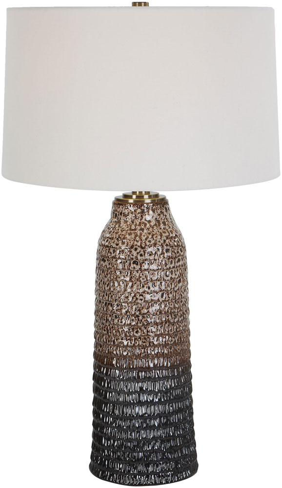 Uttermost 30167 Padma Modern Mottled Ombre Side Table Lamp - UTT-30167