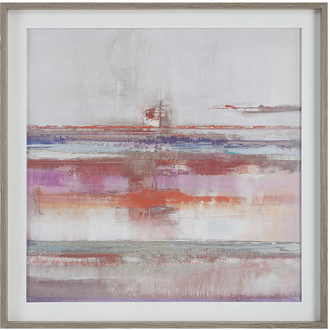 Uttermost 41451 Torrent Modern Brushed Light Oak Wall Décor Abstract ...