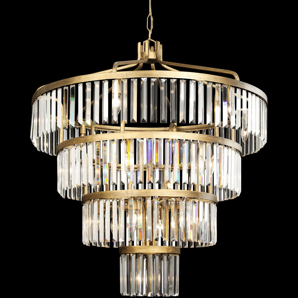Varaluz 297P19HG Social Club Contemporary Havana Gold Drop Lighting ...