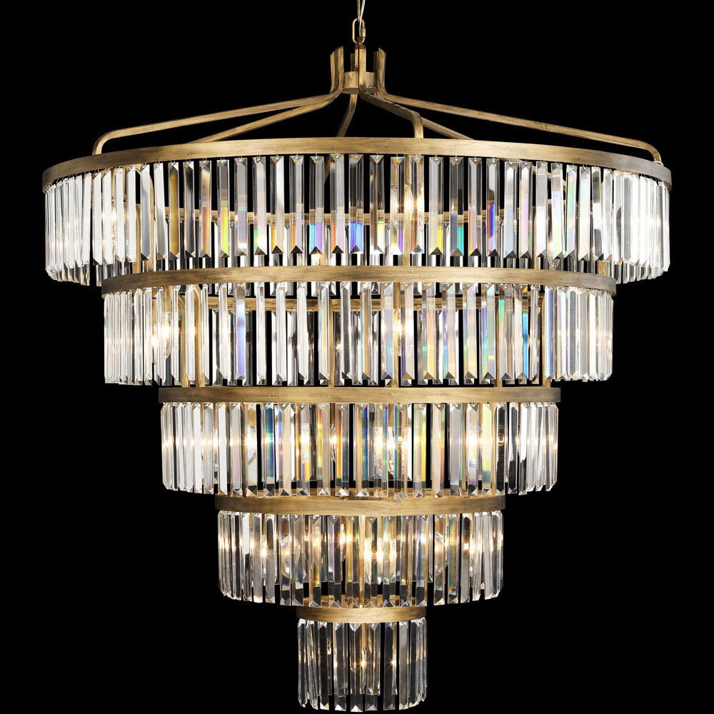 Varaluz 297P25HG Social Club Modern Havana Gold Ceiling Light Pendant ...