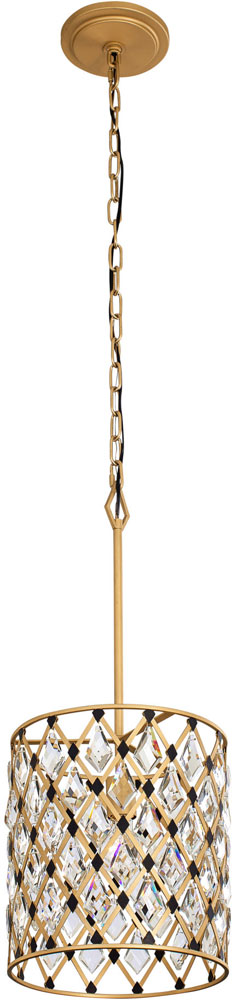 Varaluz 345P01FGMB Windsor Contemporary French Gold / Matte Black Mini ...