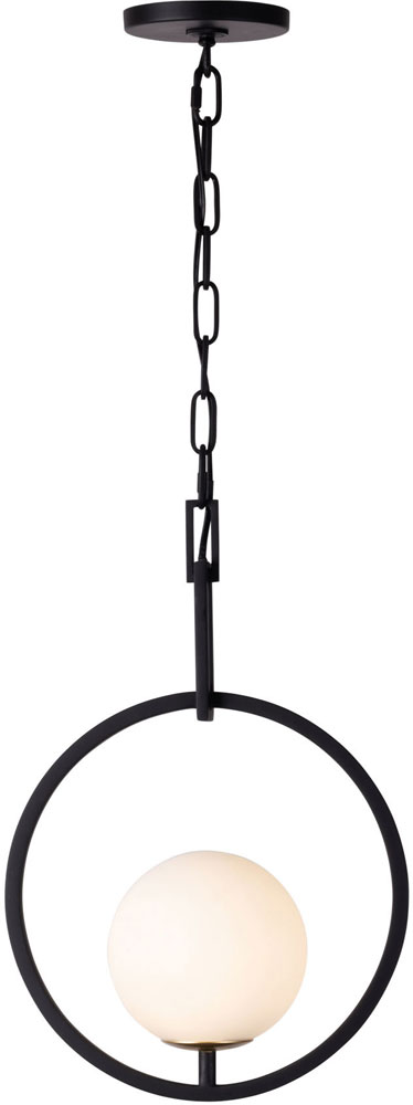 Varaluz 388P01MBFG Stopwatch Modern Matte Black / French Gold Drop ...