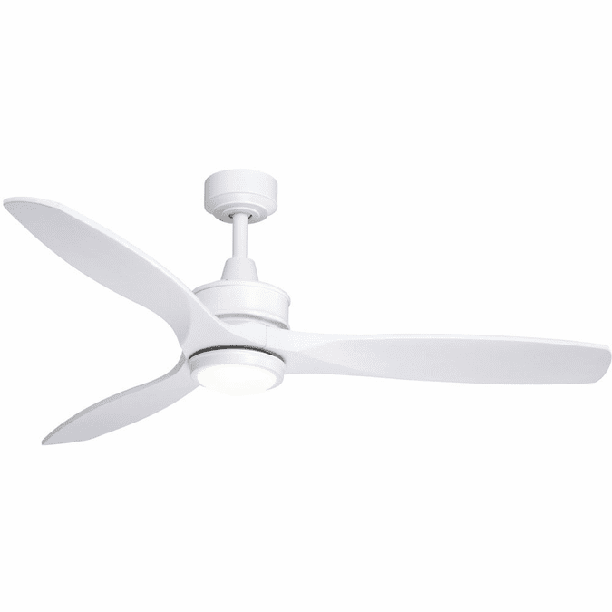Vaxcel F0111 Curtiss Contemporary White LED Home Ceiling Fan - VXL-F0111