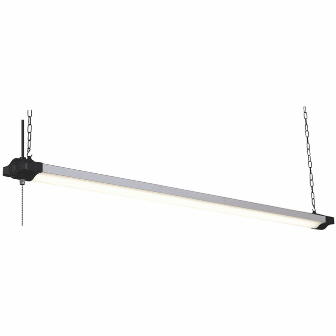 Vaxcel H0276 Mercer Silver and Black LED Island Light Fixture - VXL-H0276