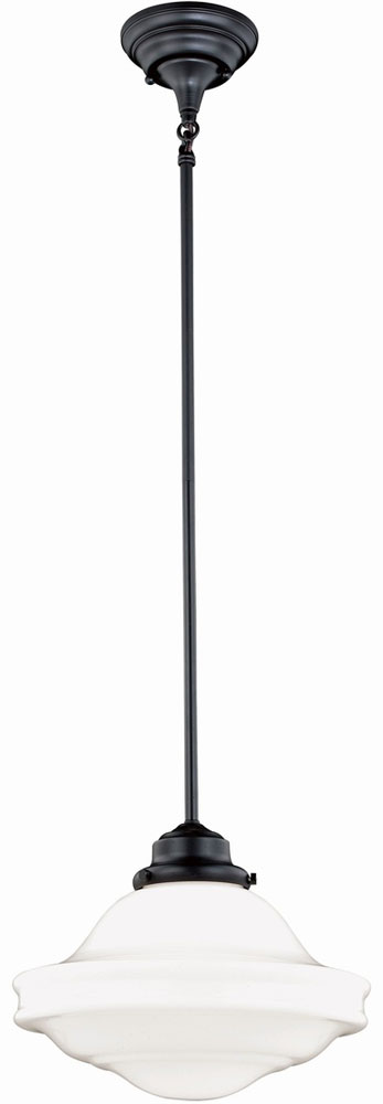 Vaxcel P0243 Huntley Oil Rubbed Bronze Pendant Hanging Light - VXL-P0243