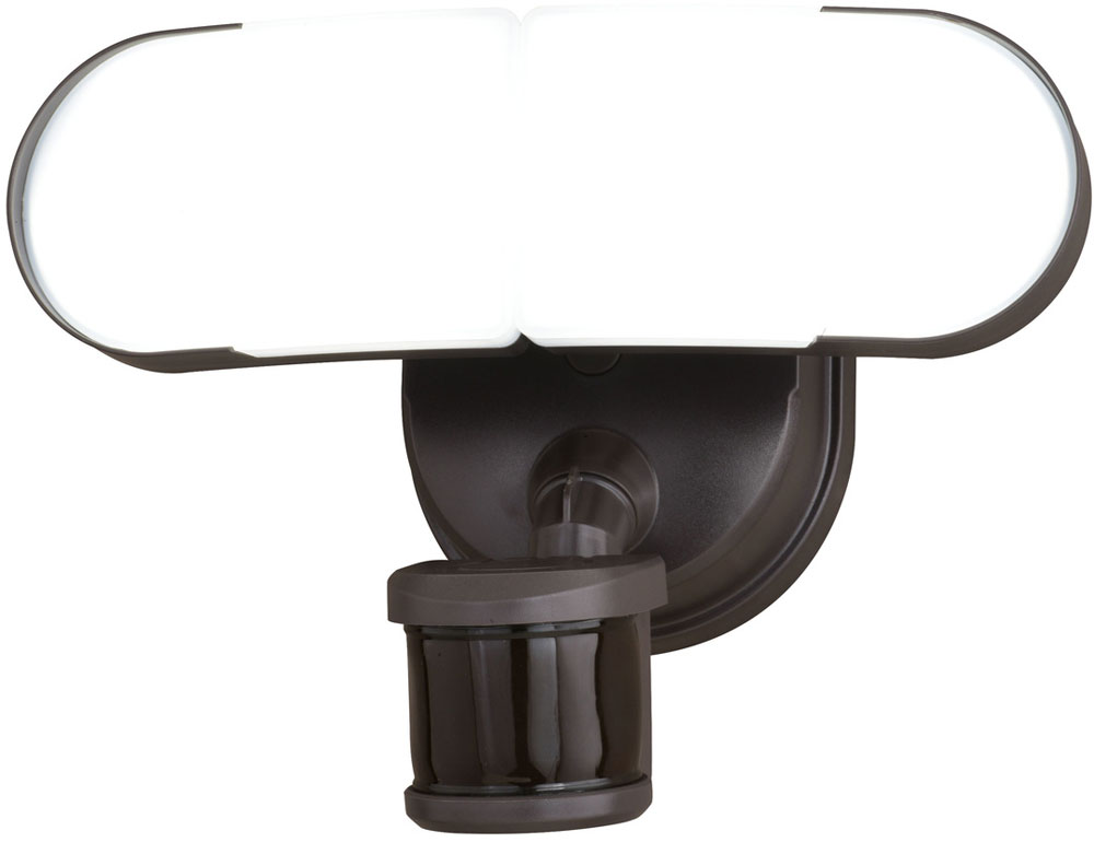 Vaxcel T0625 Lambda Bronze LED Motion Sensor Wall Light Fixture - VXL-T0625