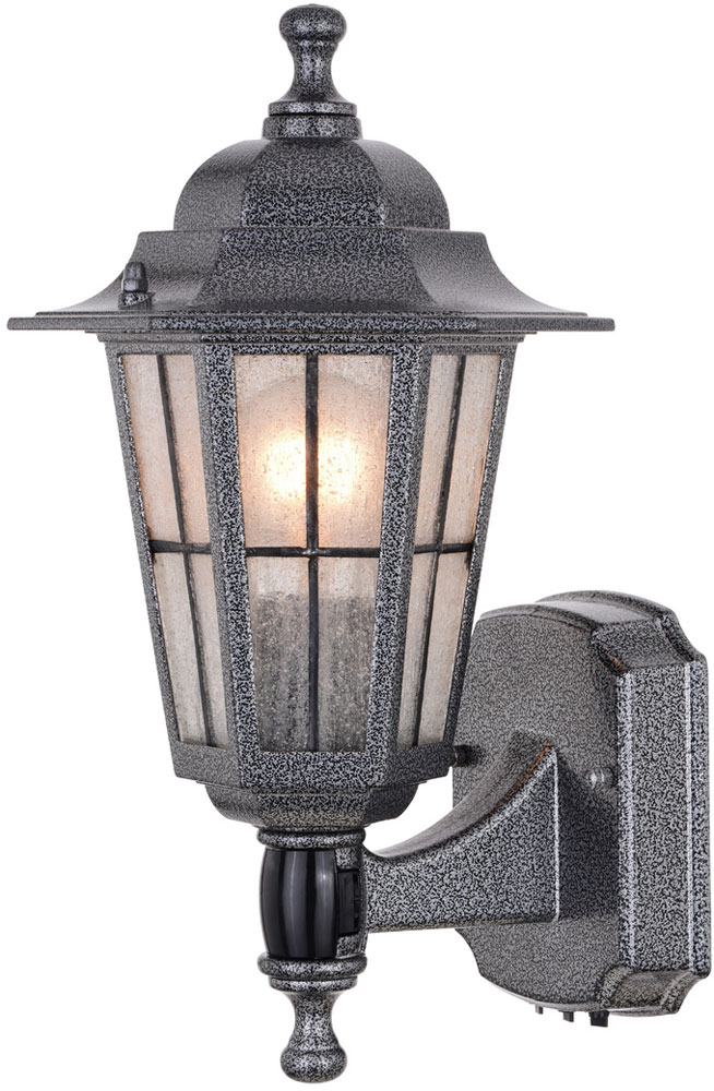 Vaxcel T0678 York Traditional Textured Pewter Dusk To Dawn Motion ...