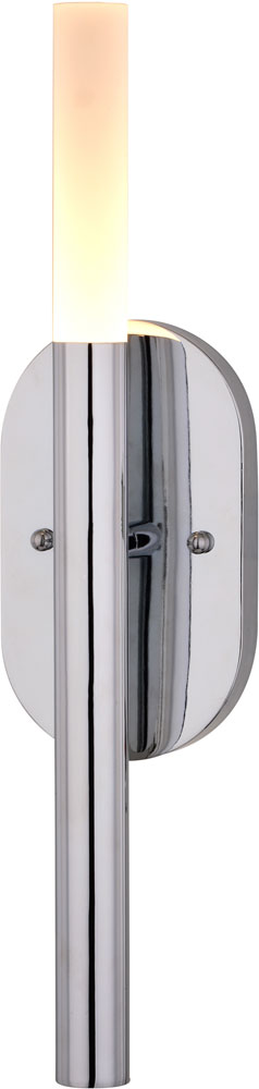 Vaxcel W0489 Fulton Modern Chrome LED Wall Lighting - VXL-W0489