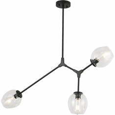 Vinci P2069-1BK Ellen Contemporary Black Mini Hanging Light - VIN-P2069-1BK