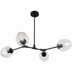 Vinci P2069-1BK Ellen Contemporary Black Mini Hanging Light - VIN-P2069-1BK