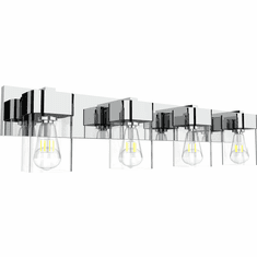 Vinci VL1350-3BK Nora Contemporary Black 22" Bathroom Sconce Lighting - VIN-VL1350-3BK