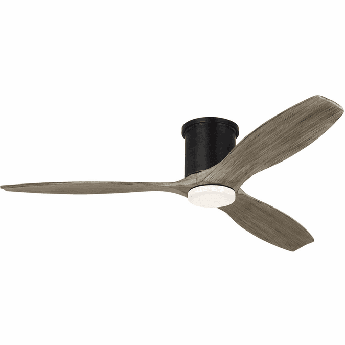 Visual Comfort Fan 3CNHSM52AGPD Collins Aged Pewter LED Interior ...