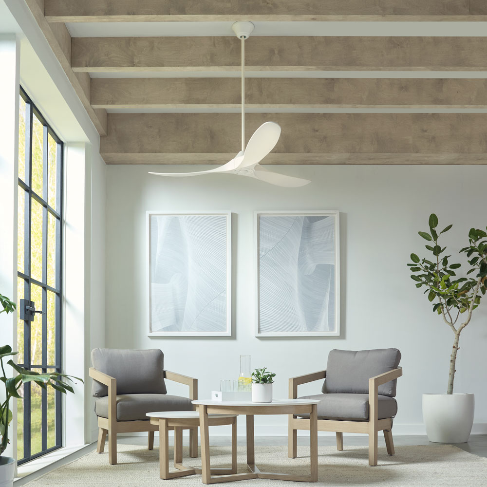 Visual Comfort Fan 3MGMR60RZW-V2 Maverick Coastal 60 Modern Matte White ...