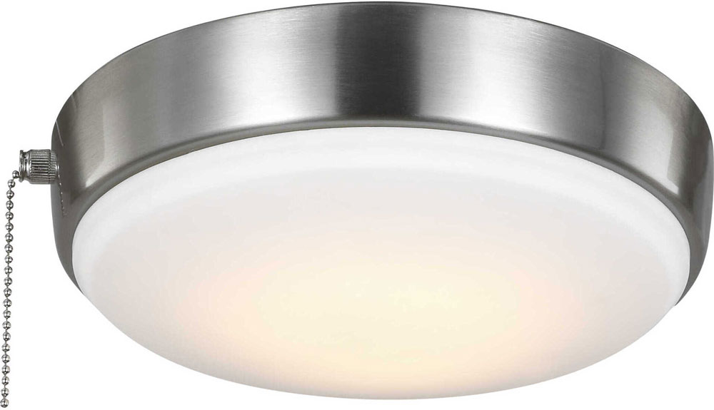 Visual Comfort Fan MC265BS Universal Light Kits Brushed Steel LED Fan ...