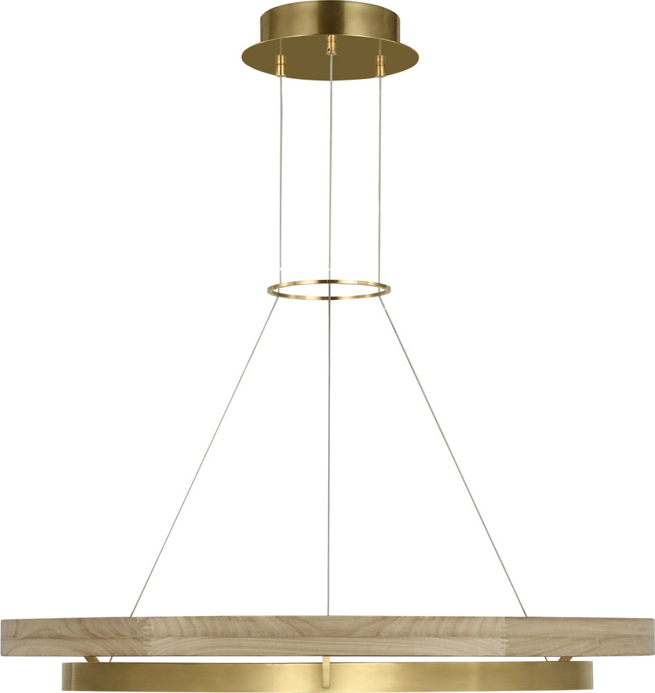 Visual Comfort Modern 700GRC36HABNO-LED930 Grace Modern Hand Rubbed ...