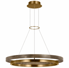 Visual Comfort Modern SLCH30030NBW Grace Contemporary Natural Brass ...