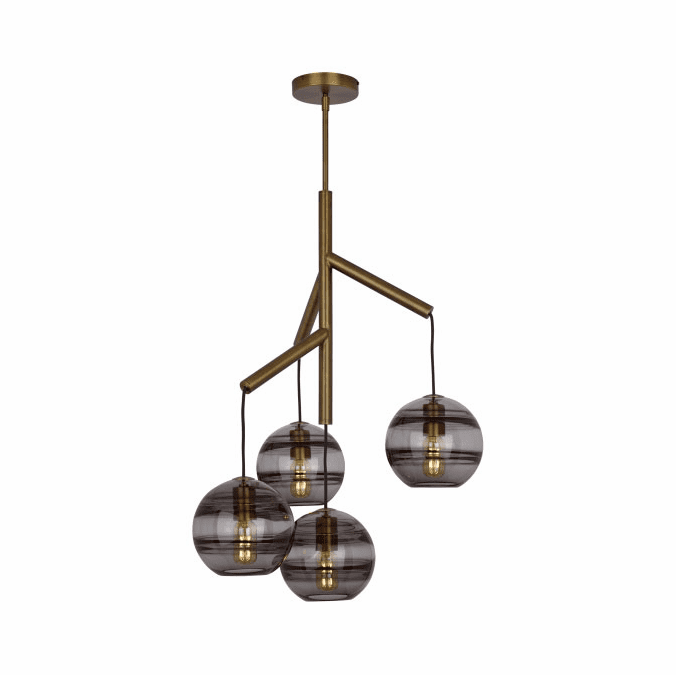 Visual Comfort Modern 700SDNMPR1KB Sedona Contemporary Nightshade Black ...