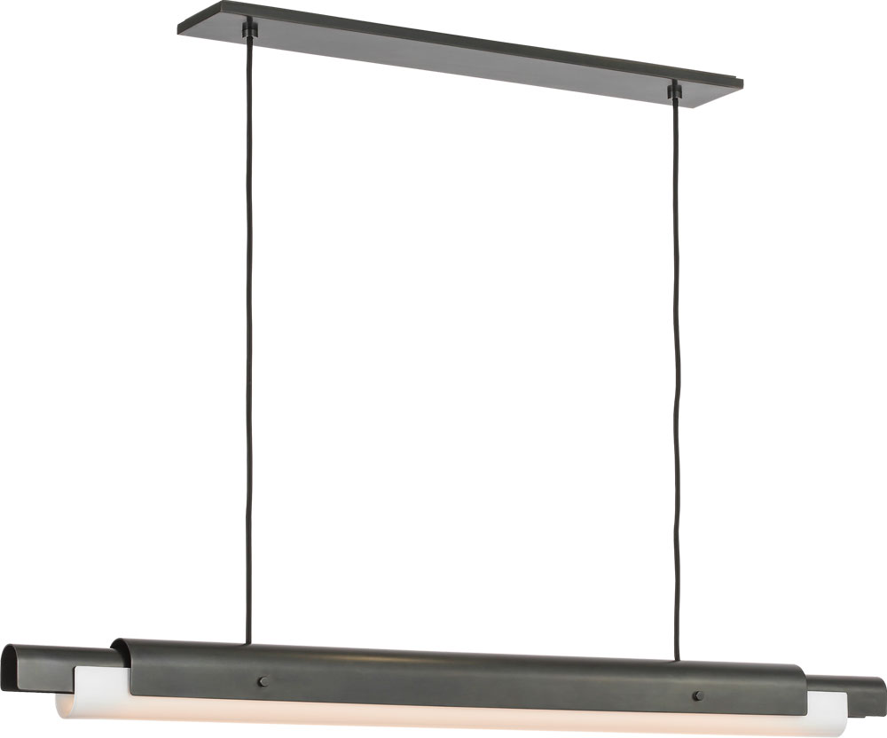 Visual Comfort Modern AKLS676WDBZOP Ambrose Contemporary Bronze LED ...