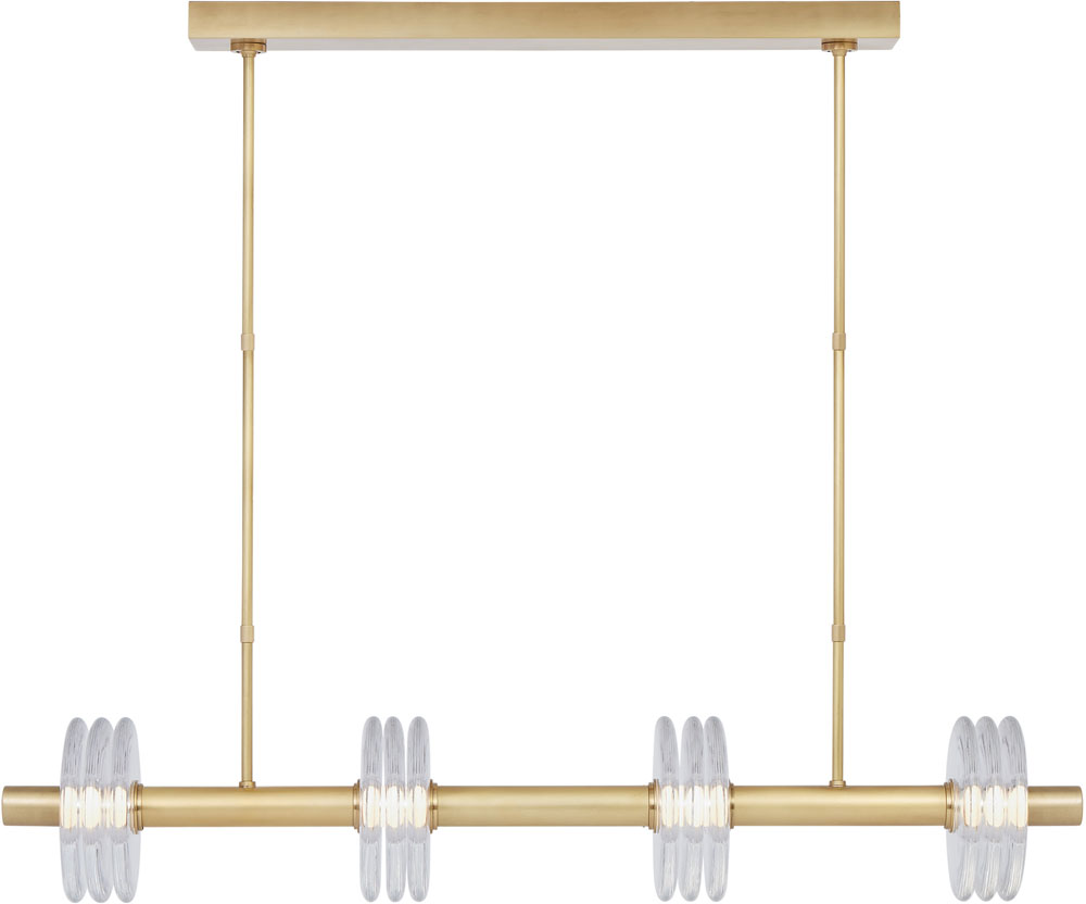 Visual Comfort Modern KWLS20927CNB Laurel Contemporary Natural Brass ...