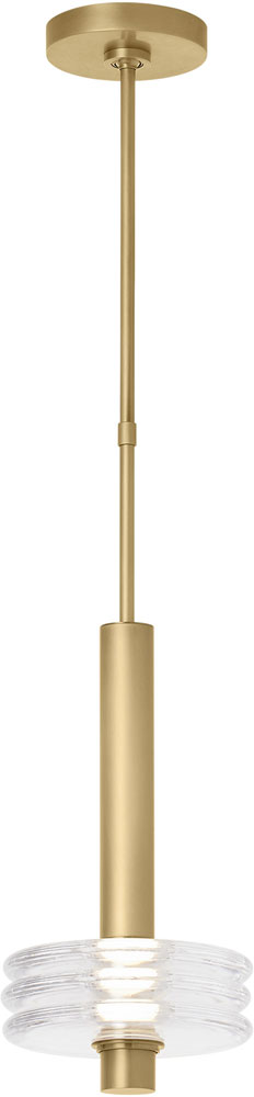 Visual Comfort Modern KWPD21227CNB Laurel Contemporary Natural Brass ...