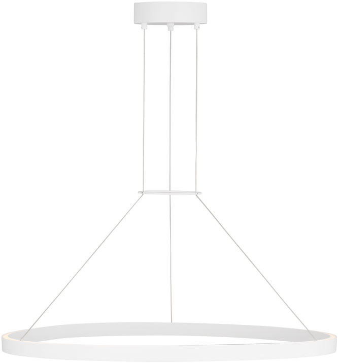 Visual Comfort Modern SLCH14930W Fiama Modern Matte White LED Drop ...