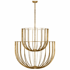 Visual Comfort Modern SLFM33327AI Sanchi Contemporary Aged Iron LED ...