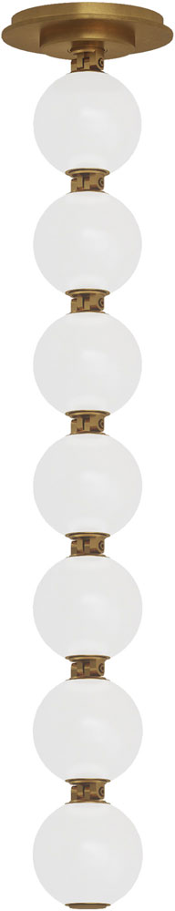 Visual Comfort Modern SLPD22630NBS Perle Contemporary Natural Brass LED ...