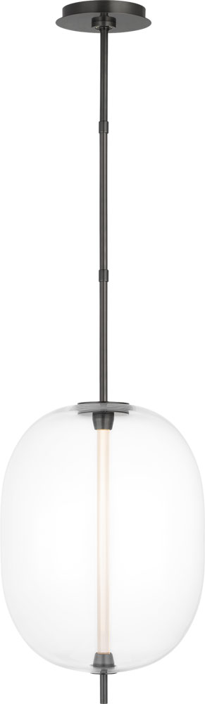 Visual Comfort Modern SLPD31227CBZ Heian Modern Bronze LED Pendant ...