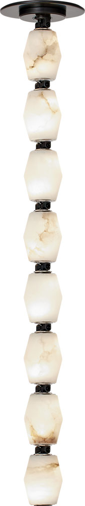 Visual Comfort Modern SLPD55030ALBBZR Collier Contemporary Bronze LED ...