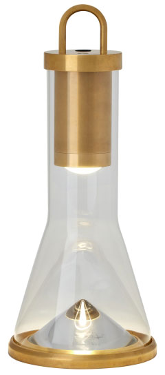 Visual Comfort Modern SLTB27327NB Kandella Modern Natural Brass LED ...