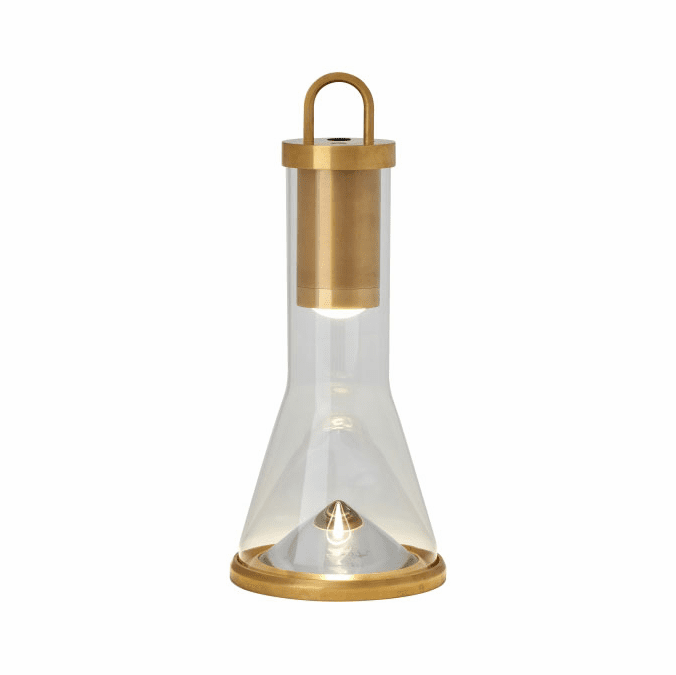 Visual Comfort Modern SLTB27327NB Kandella Modern Natural Brass LED ...