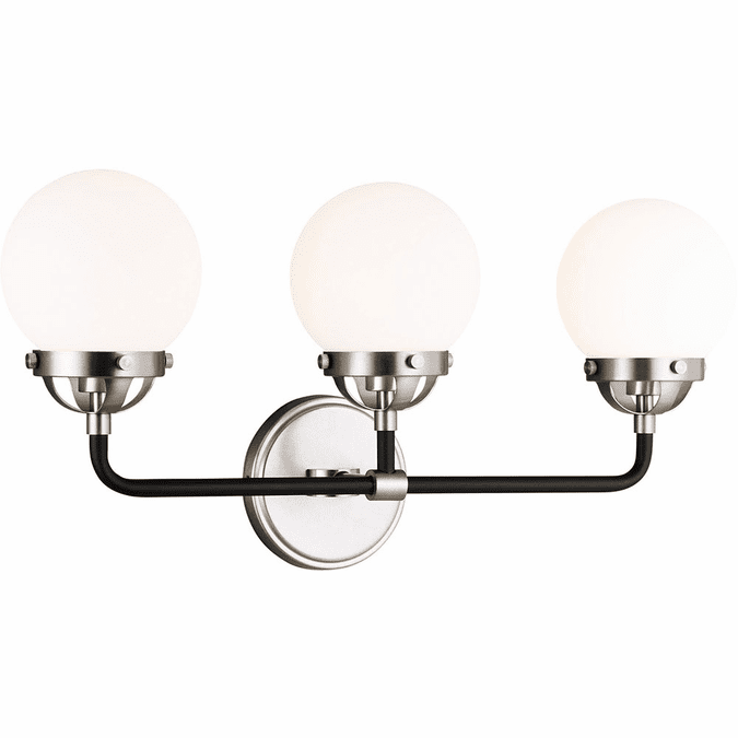 Visual Comfort Studio 4487903EN-962 Cafe Modern Brushed Nickel LED 3 ...