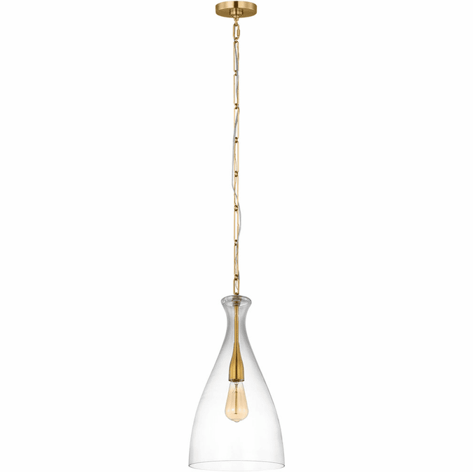 Visual Comfort Studio AEP1071BBSCG Athena Modern Burnished Brass Mini ...
