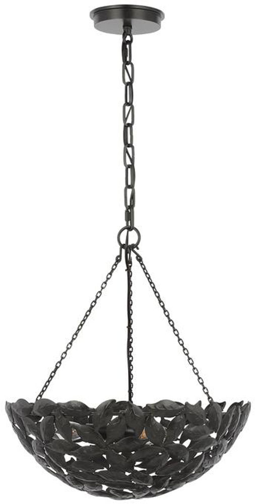 Visual Comfort Studio AP1193AI Kelan Contemporary Aged Iron Pendant ...