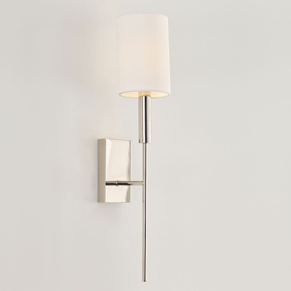Visual Comfort Studio EW1161PN Brianna Modern Polished Nickel Wall Lamp ...