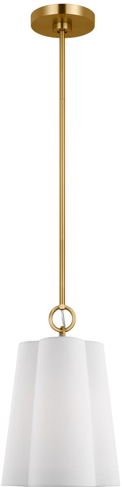 Visual Comfort Studio KSP1071BBS Bronte Modern Burnished Brass Mini ...